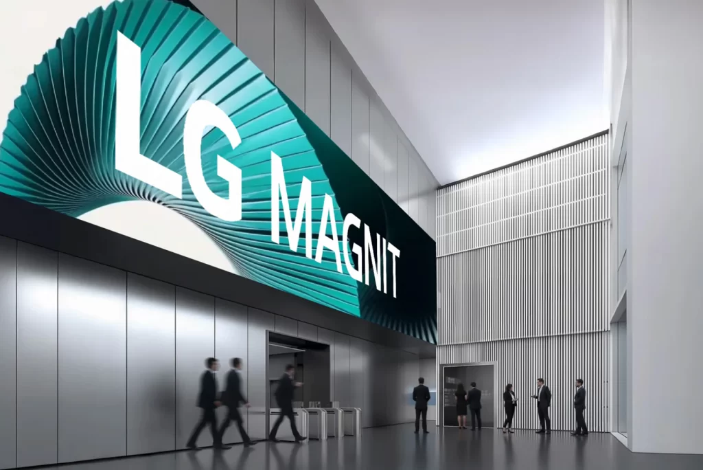 LG Electronics presenta la nueva pantalla Micro Led LG Magnit en ISE ...